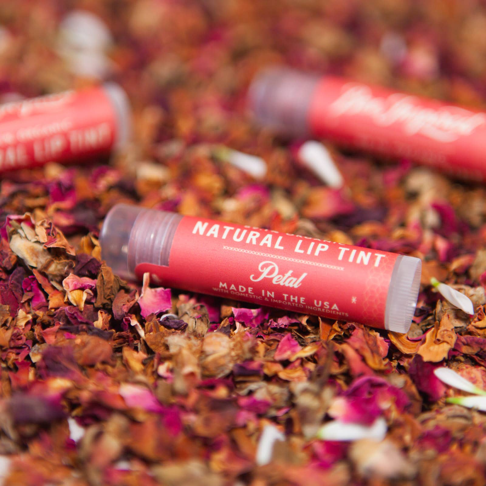 Bee Inspired Organic Lip Tint: Petal | Branch and Bloom Farms
