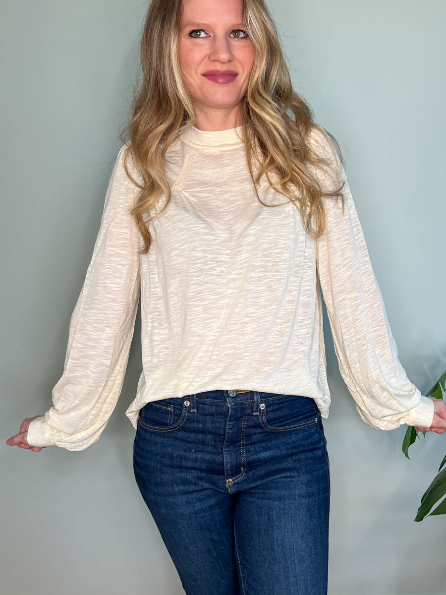 Isabelle Puff Sleeve Top | Branch and Bloom Farms
